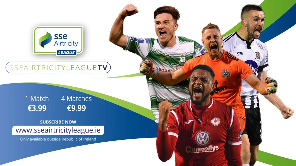 SSE Airtricity League TV pilot Launched